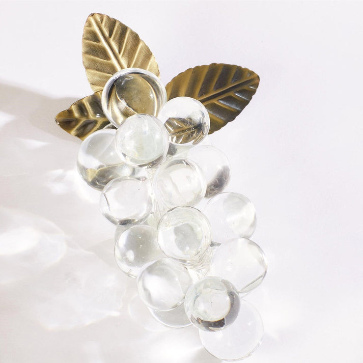 Clear Crystal Grape Cluster Decor – Belleteriors